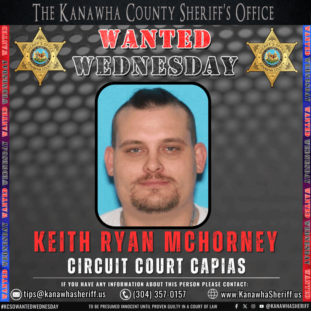 WANTED WEDNESDAY – Kanawha County Sheriff's Office