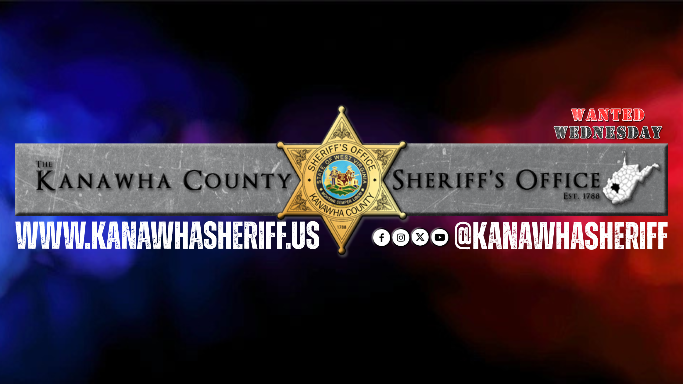 YouTube Banner Cover – Kanawha County Sheriff's Office